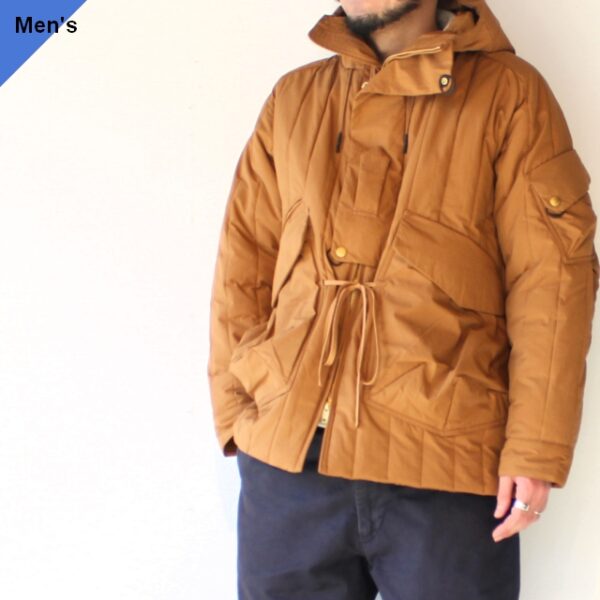 norbit 中綿キルティングフードジャケット Water Proof Padding Jacket （Coyote） - C.COUNTLY ...